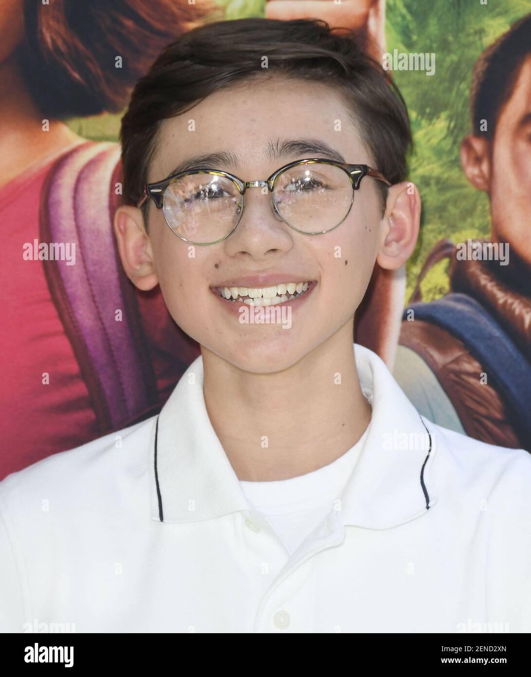 Nathan Janak arrives at the Paramount Pictures' DORA AND THE LOST CITY ...