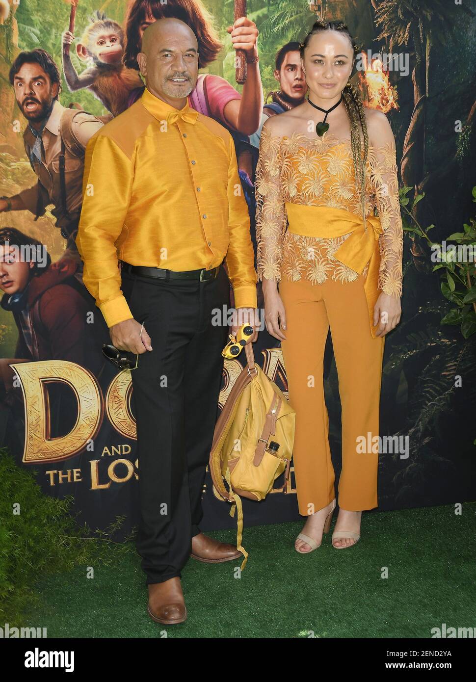 Temuera Morrison arrives at the Paramount Pictures' DORA AND THE LOST ...