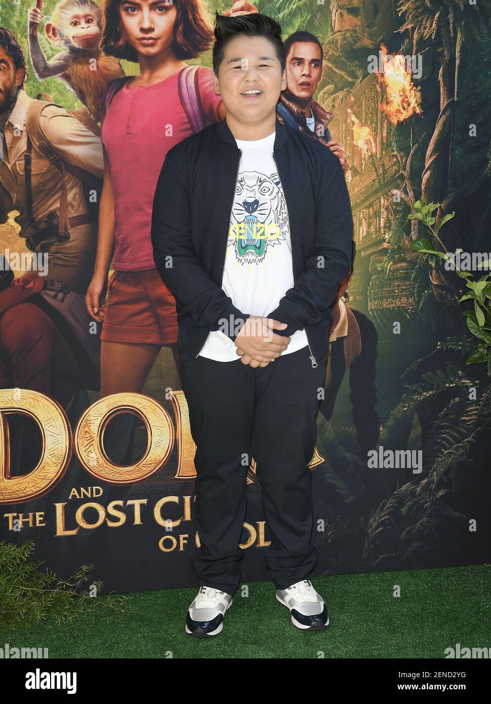Chinguun Sergelen arrives at the Paramount Pictures' DORA AND THE LOST ...