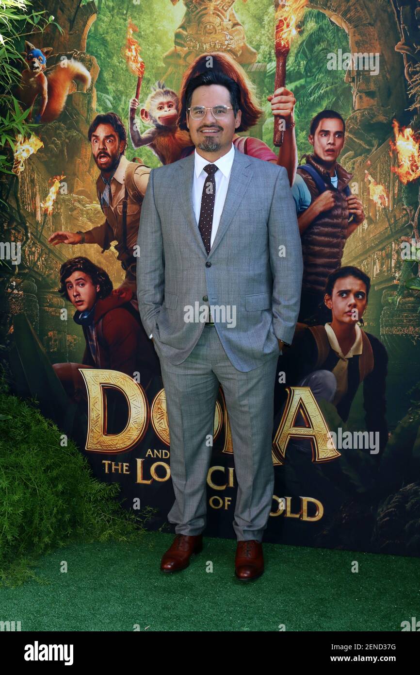 Michael Pena at the "Dora and the Lost City of Gold" World Premiere at ...