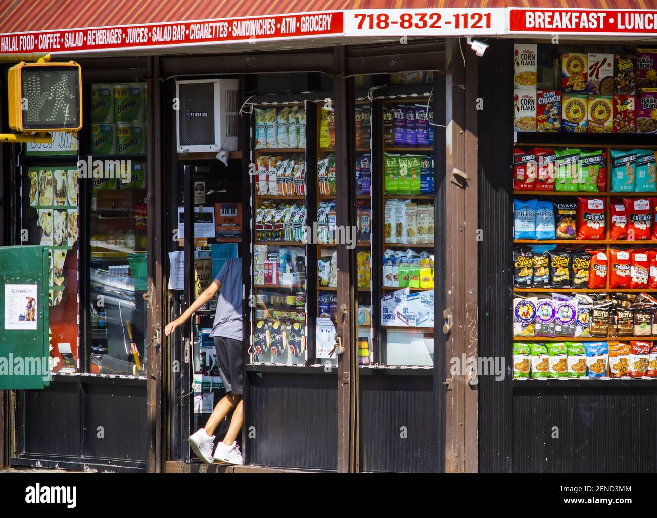 Corner bodega in the Park Slope neighborhood in Brooklyn in New York on ...