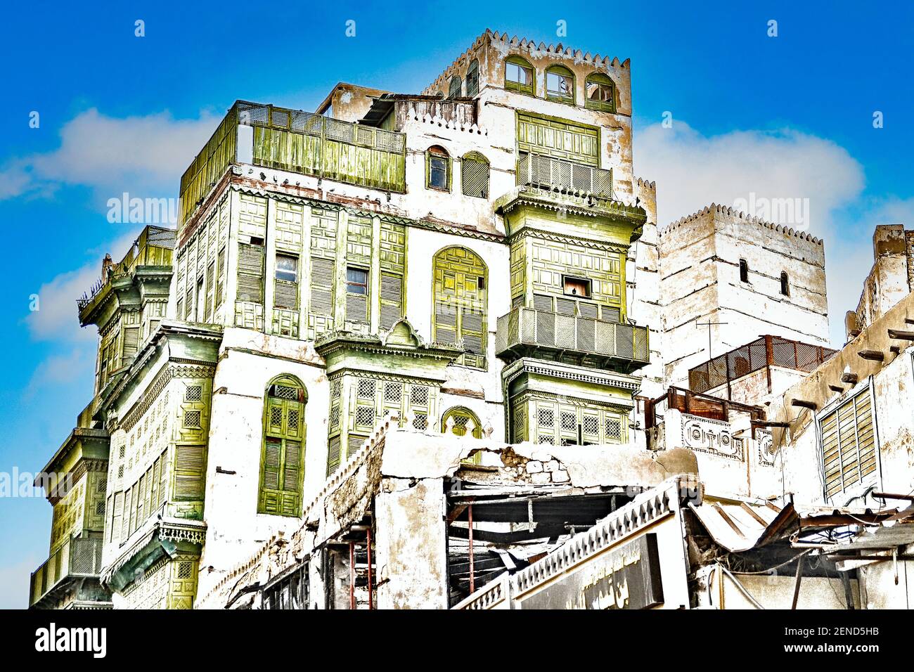 Old jeddah photo sketch hi-res stock photography and images - Alamy