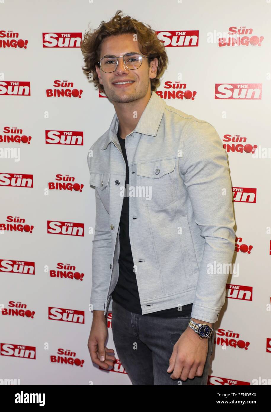 Joe Garratt attending The Sun's Love Island Finale Party at the ...