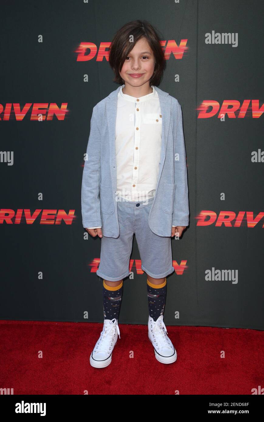 HOLLYWOOD, CA - JULY 29: Asher Miles Fallica, at The Universal Pictures ...