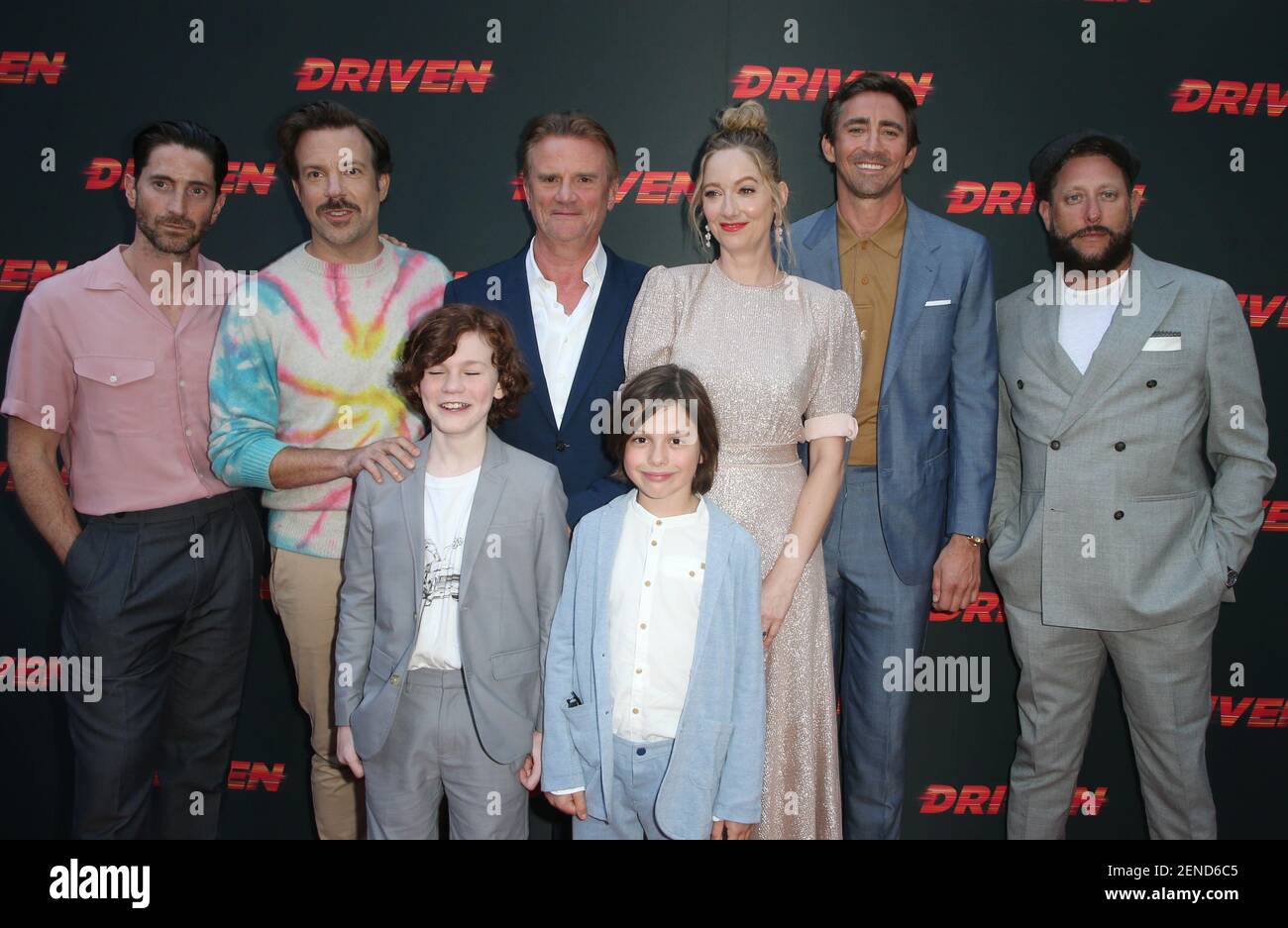 HOLLYWOOD, CA - JULY 29: Iddo Goldberg, Jason Sudeikis, Nick Hamm, Judy ...