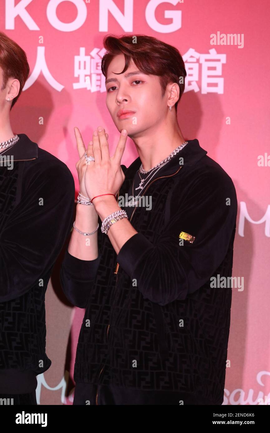 Hong Kong singer and actor Jackson Wang of South Korean boy group GOT7 ...