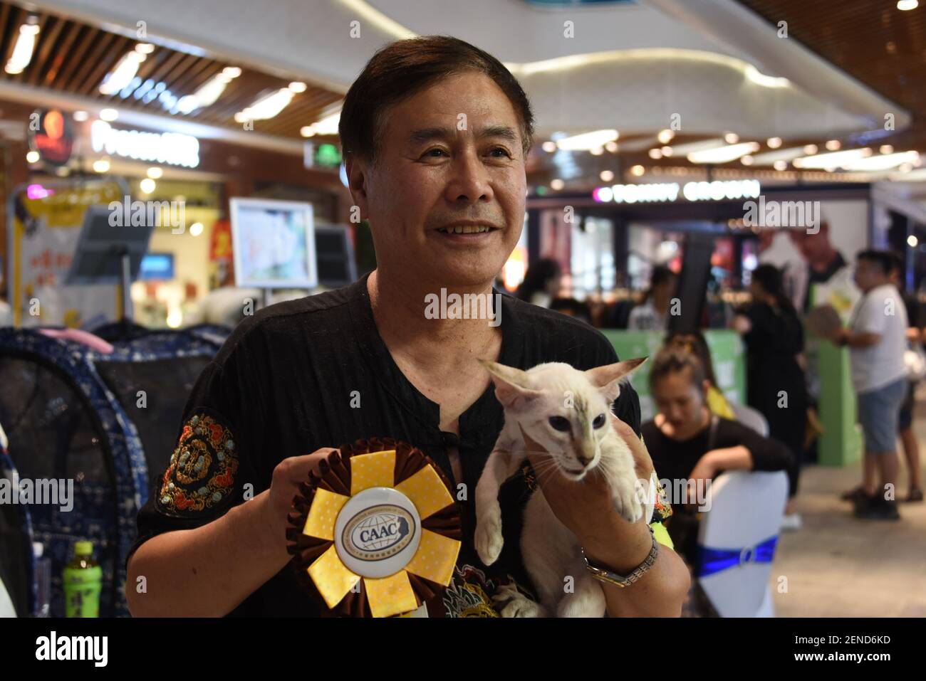 Henanï¼ŒCHINA-A world-class cat contest was held in Kaifeng, Henan ...