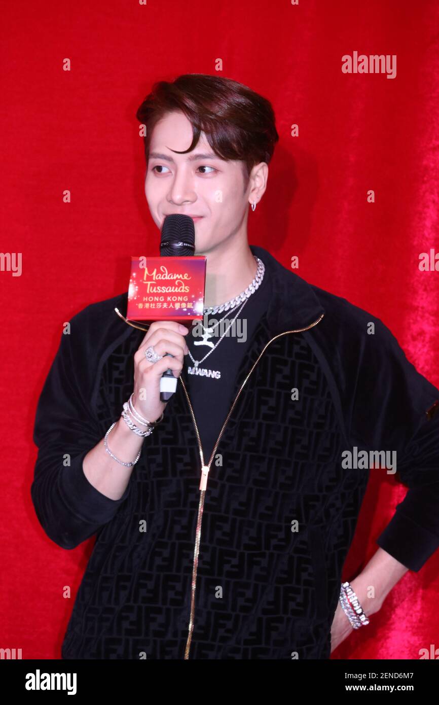 Hong Kong singer and actor Jackson Wang of South Korean boy group GOT7 ...