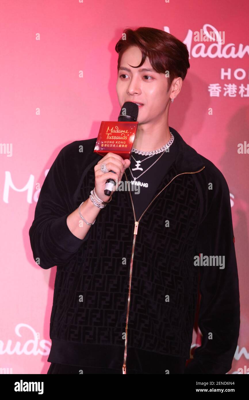 Hong Kong singer and actor Jackson Wang of South Korean boy group GOT7 ...