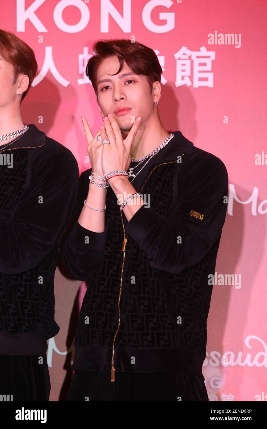 Hong Kong singer and actor Jackson Wang of South Korean boy group GOT7 ...
