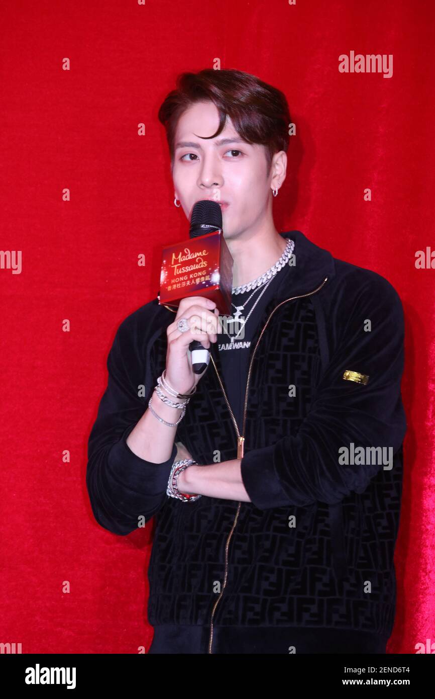 Hong Kong singer and actor Jackson Wang of South Korean boy group GOT7 ...