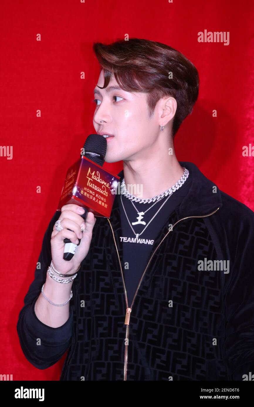 Hong Kong singer and actor Jackson Wang of South Korean boy group GOT7 ...