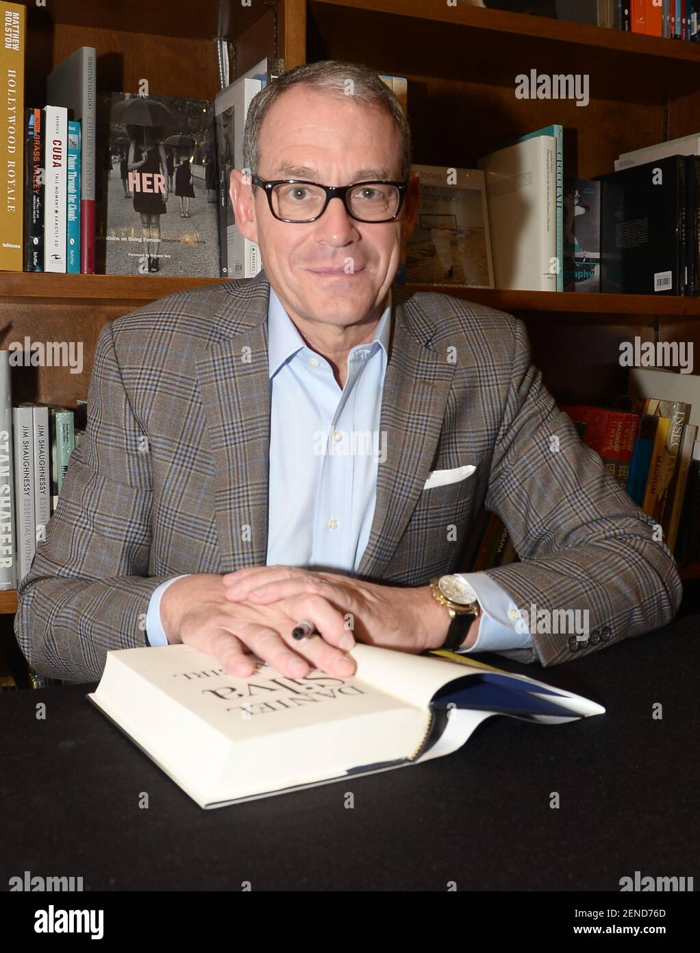 Author Daniel Silva in conversation with Jamie Gangel and book signing ...