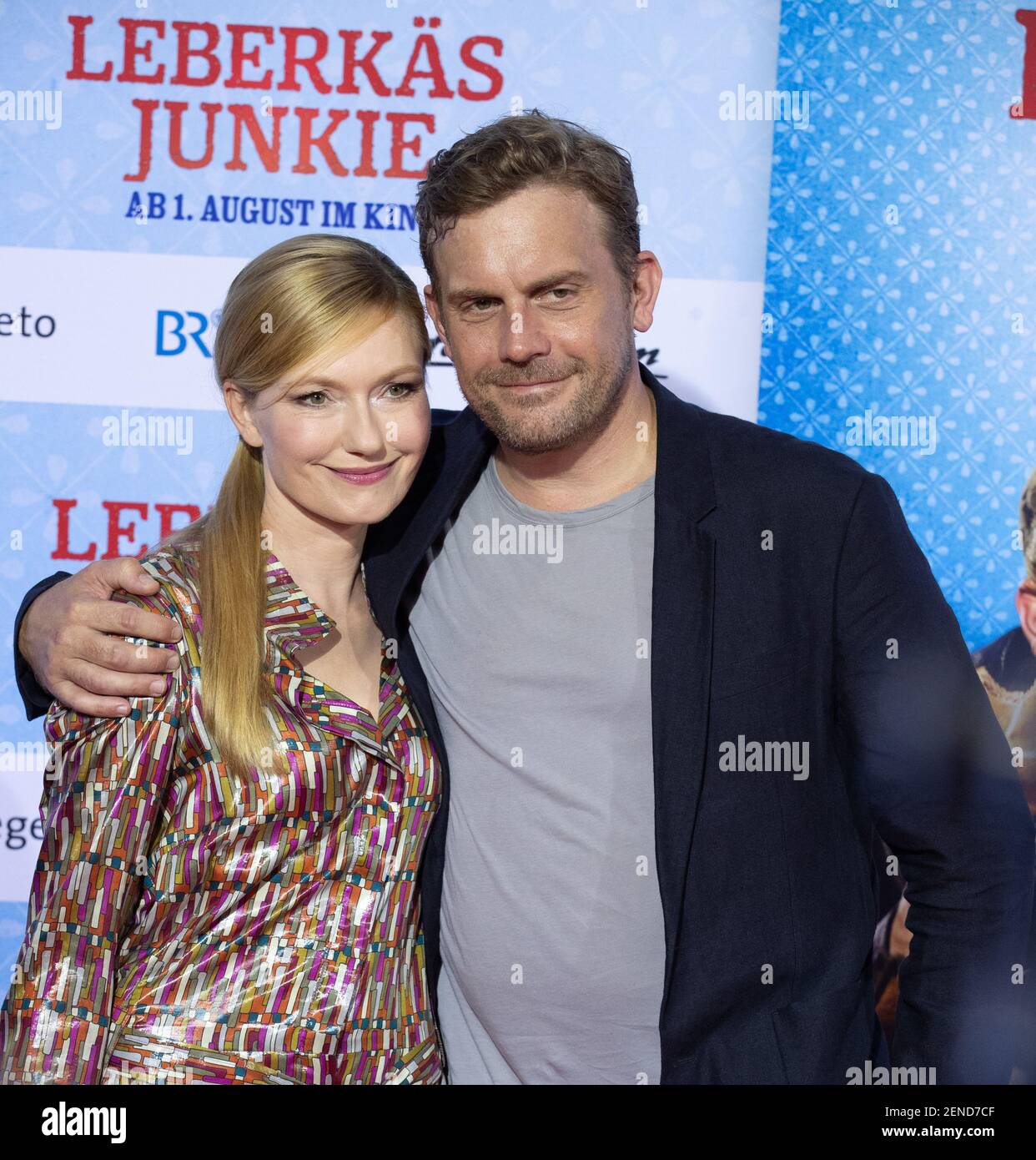 Sebastian Bezzel, alias Franz Eberhofer, and his wife Johanna Gehlen ...