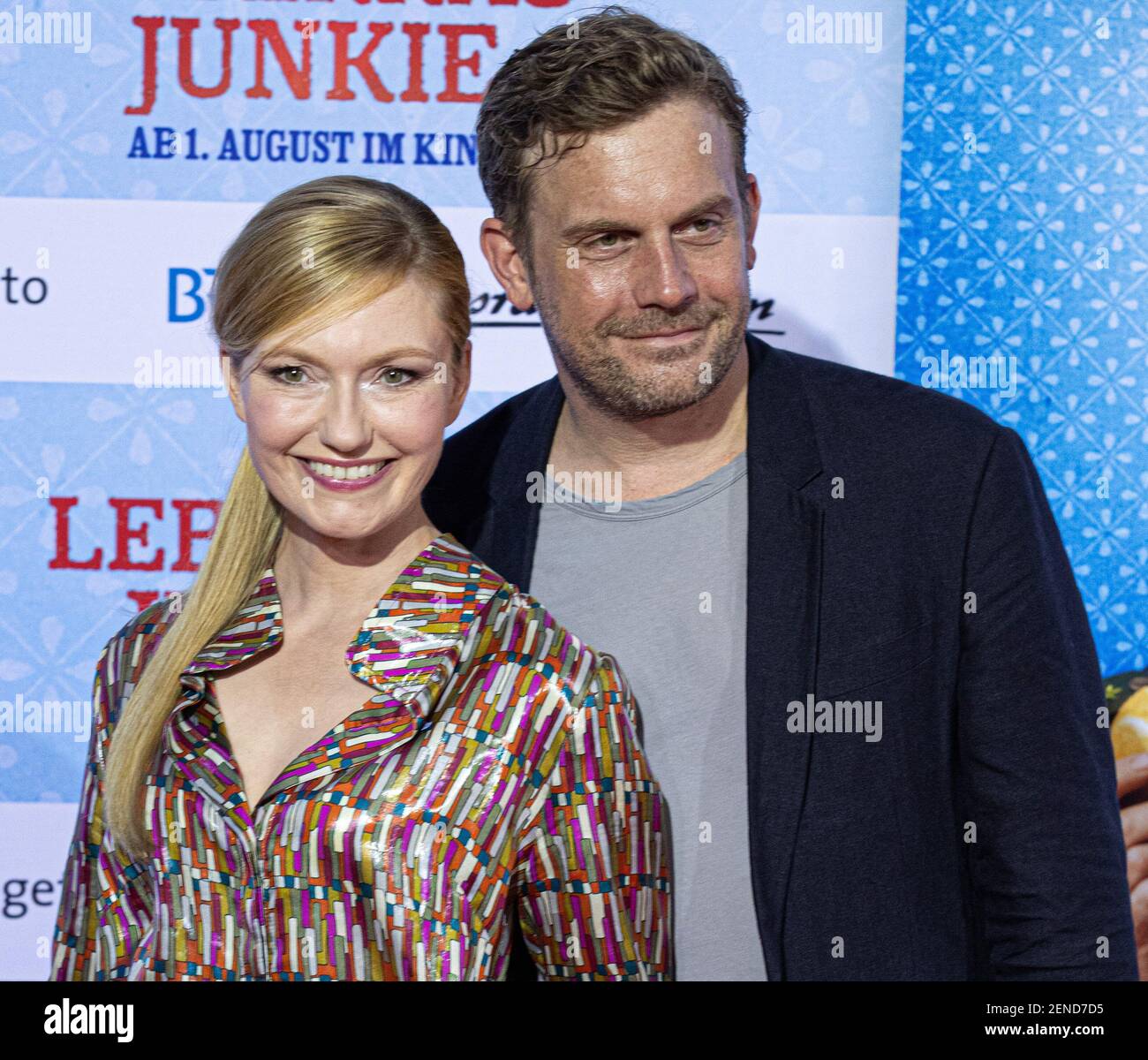 Sebastian Bezzel, alias Franz Eberhofer, and his wife Johanna Gehlen ...