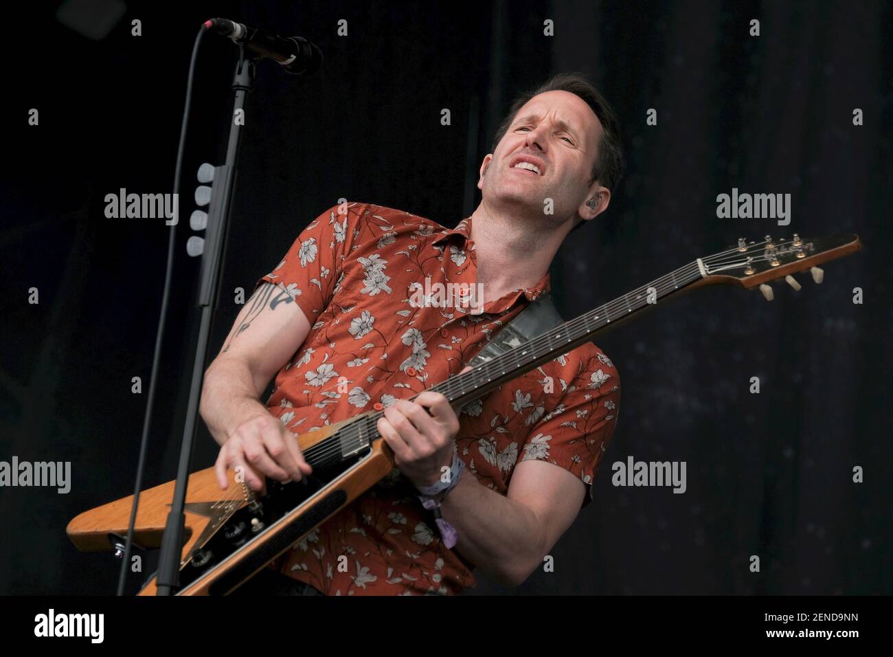 Tim Wheeler, lead singer and guitarist with Northern Irish indie rock ...