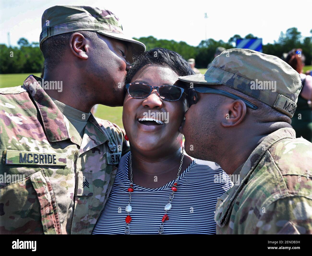 July 30, 2019 Fort Stewart: Fraternal twins Matthew (left) and Ryan ...