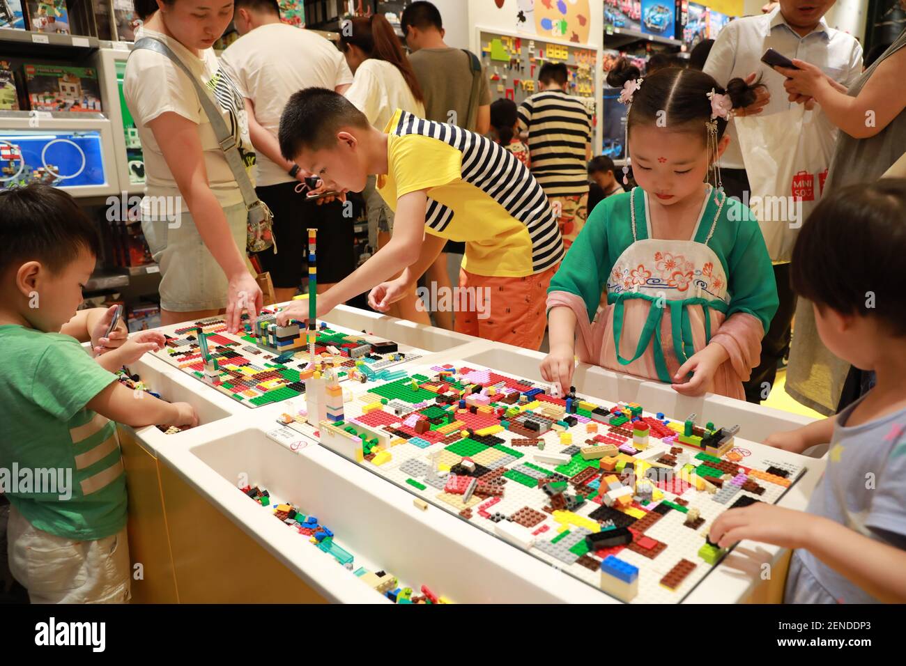 Shaanxi,CHINA-The first lego store in northwest China just opened ...