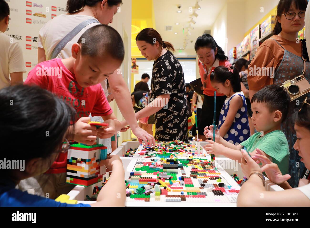 Shaanxi,CHINA-The first lego store in northwest China just opened ...