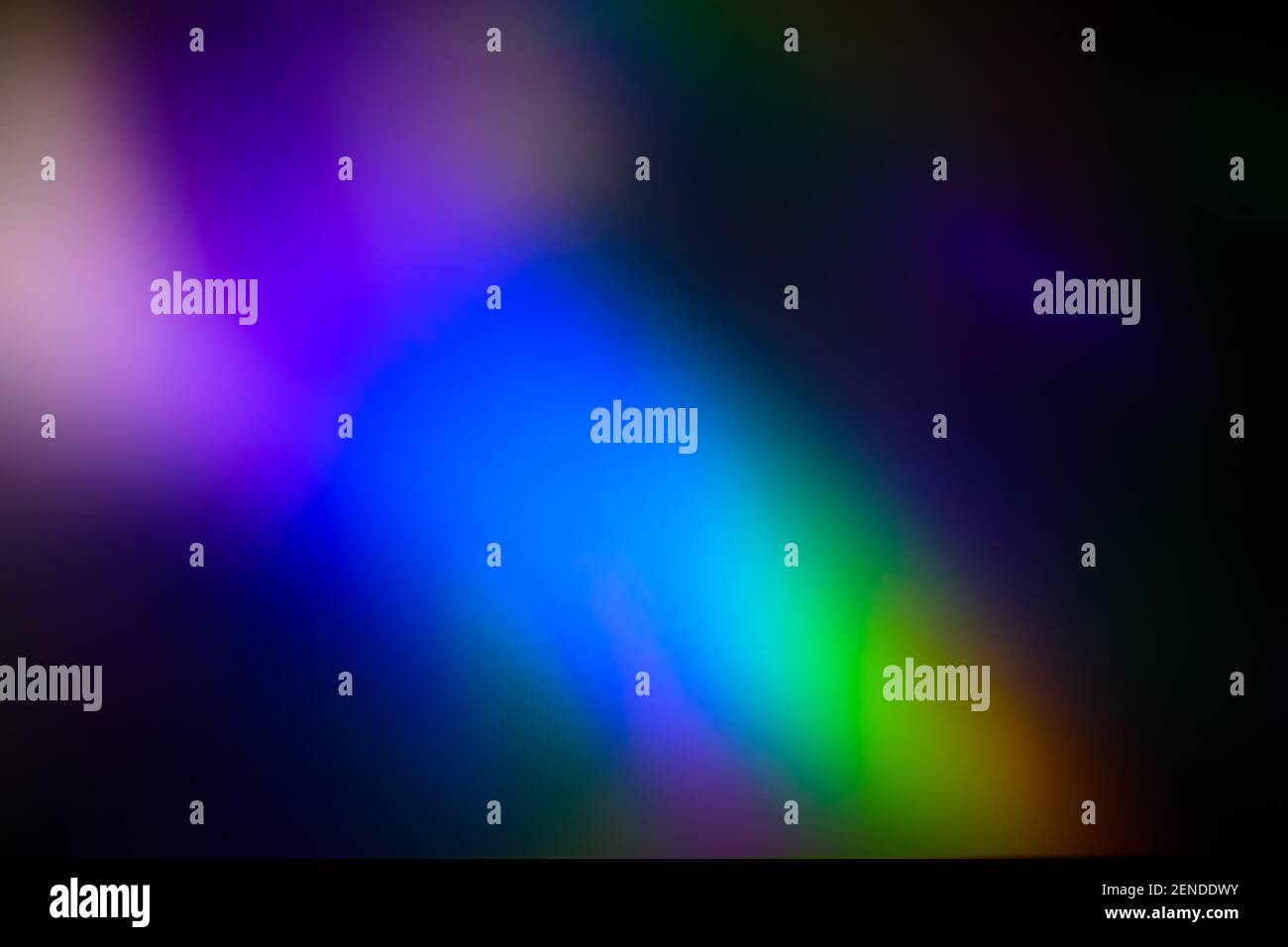 colorful warm rainbow light leaks on black background with dust texture Stock Photo - Alamy