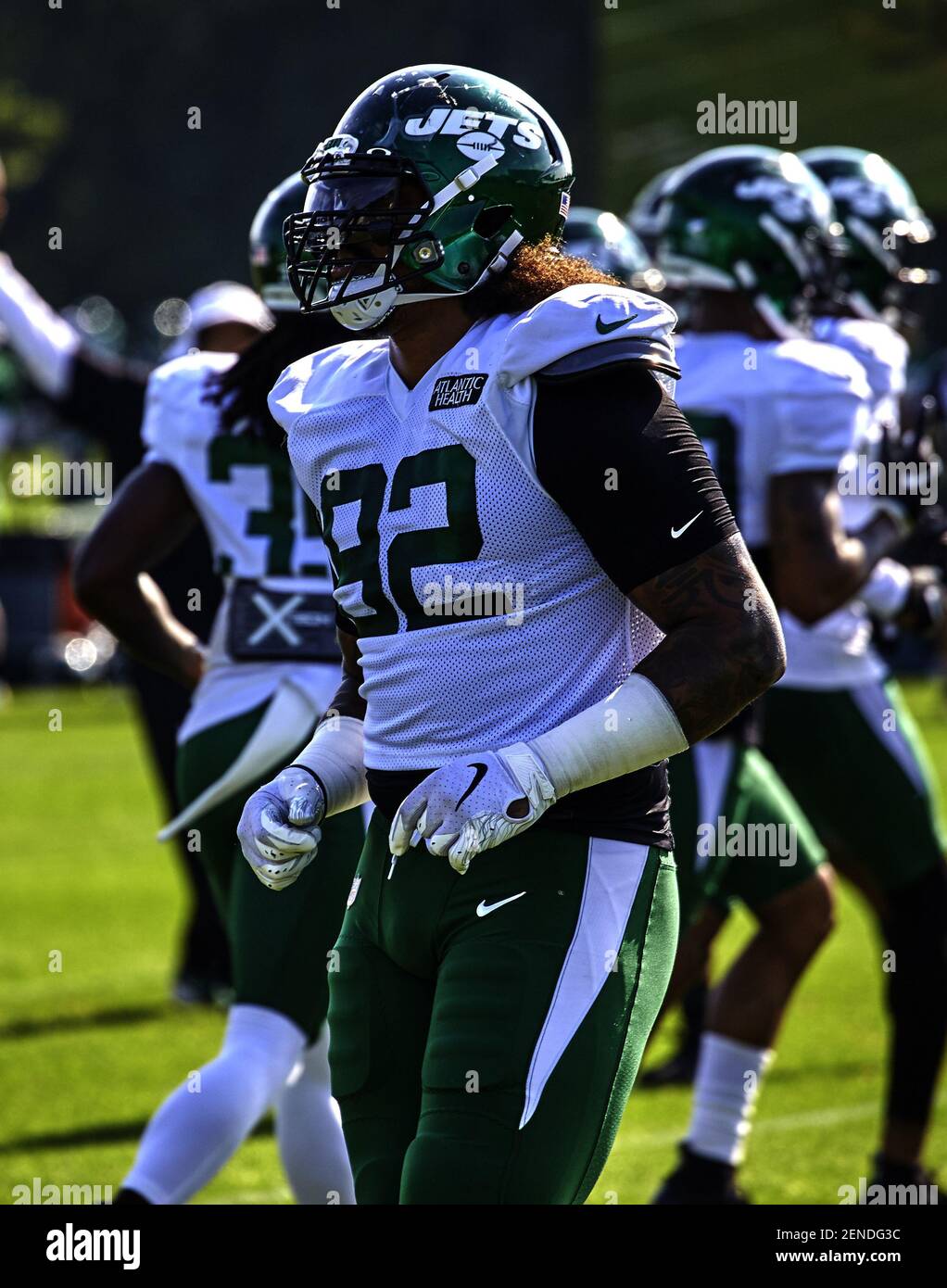 August 1, 2019, Florham Park, New Jersey, USA: New York Jets defensive ...