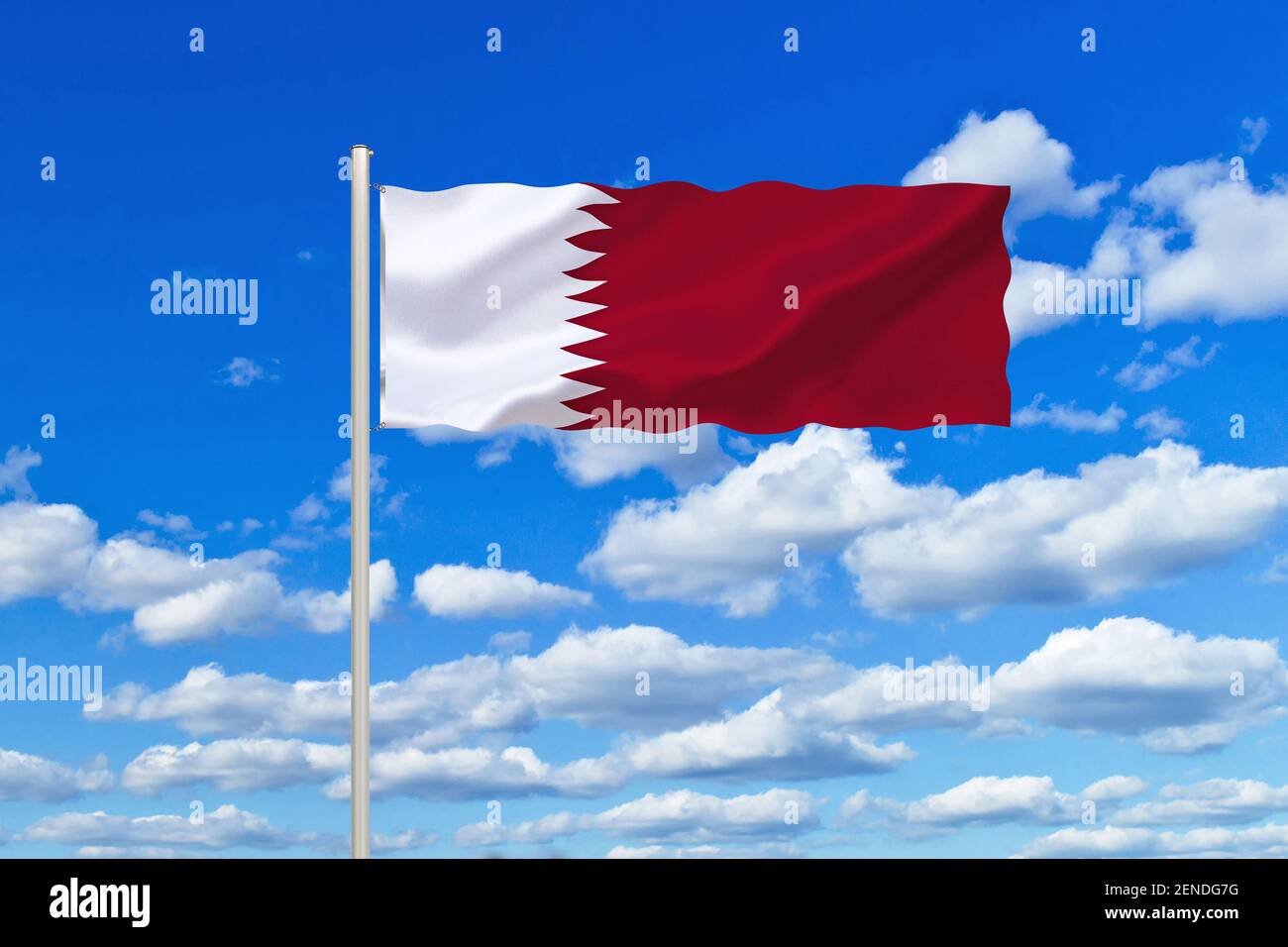 Flagge katar hi-res stock photography and images - Alamy
