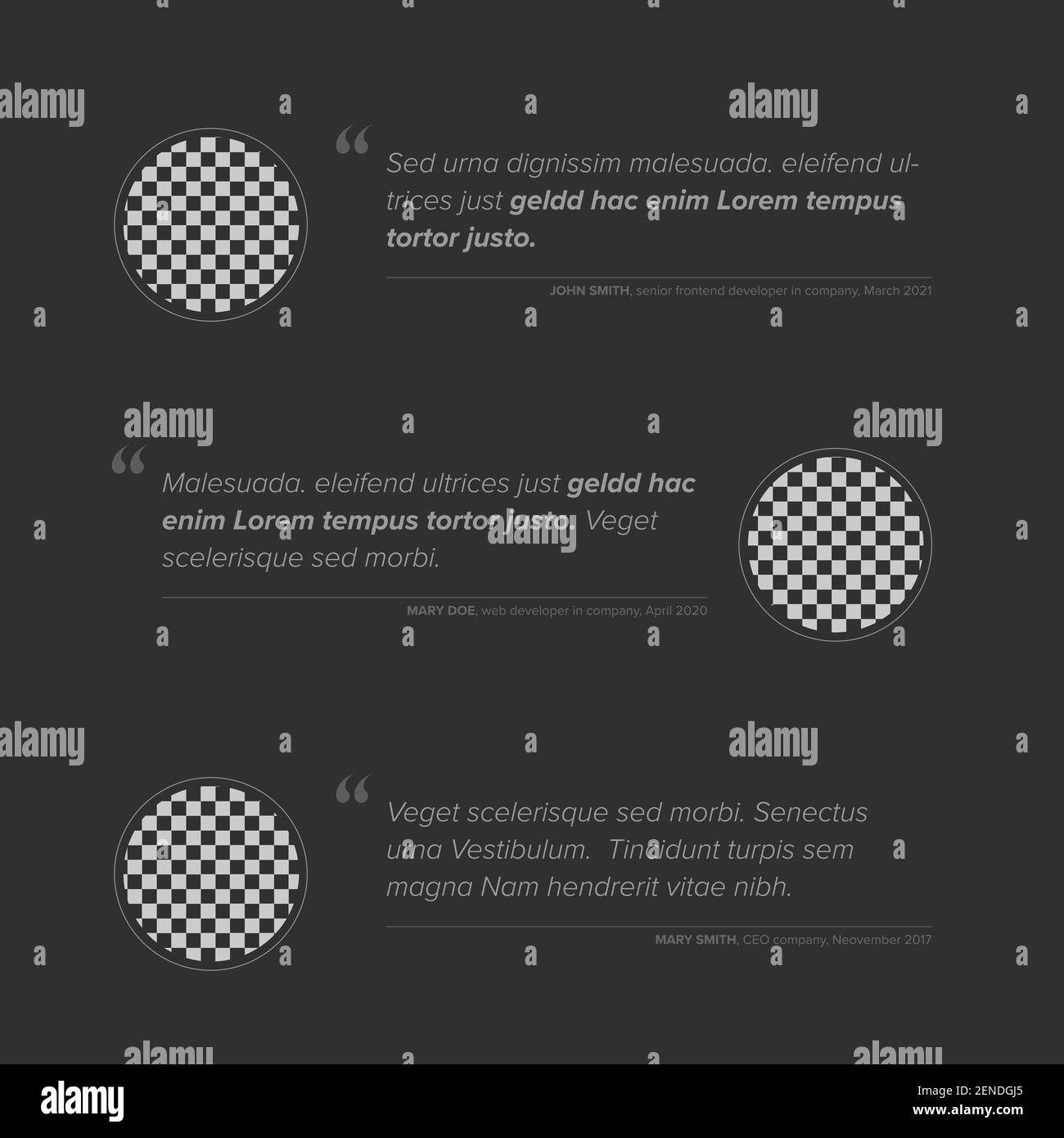 Review section layout hi-res stock photography and images - Alamy