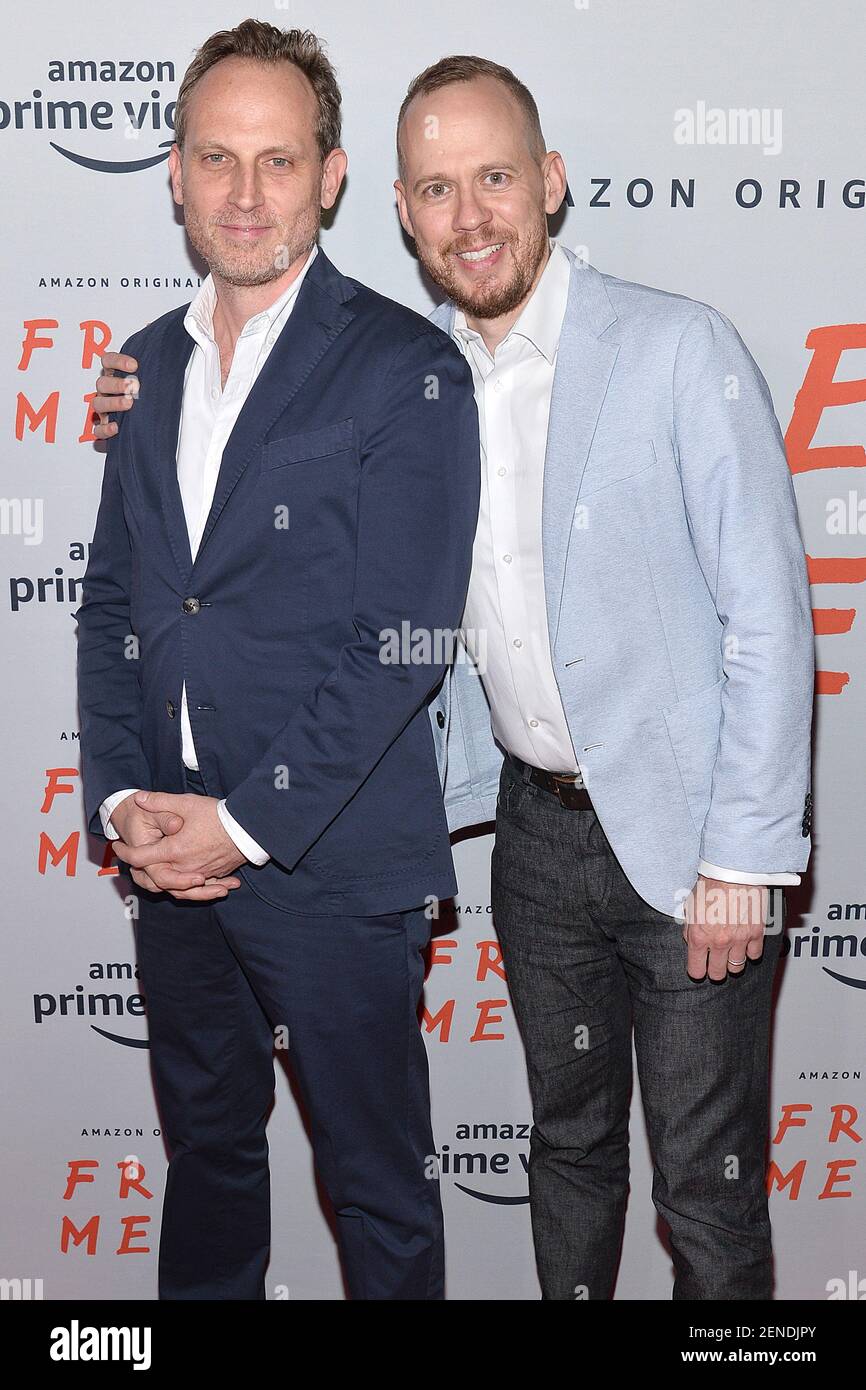 (L-R) Tyler Maroney and Luke Brindle-Khym attend the "Free Meek" World Premiere at The Ziegfeld ...