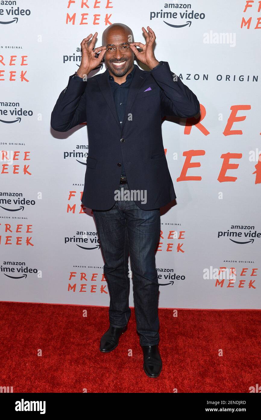 Van Jones attends the "Free Meek" World Premiere at The Ziegfeld ...