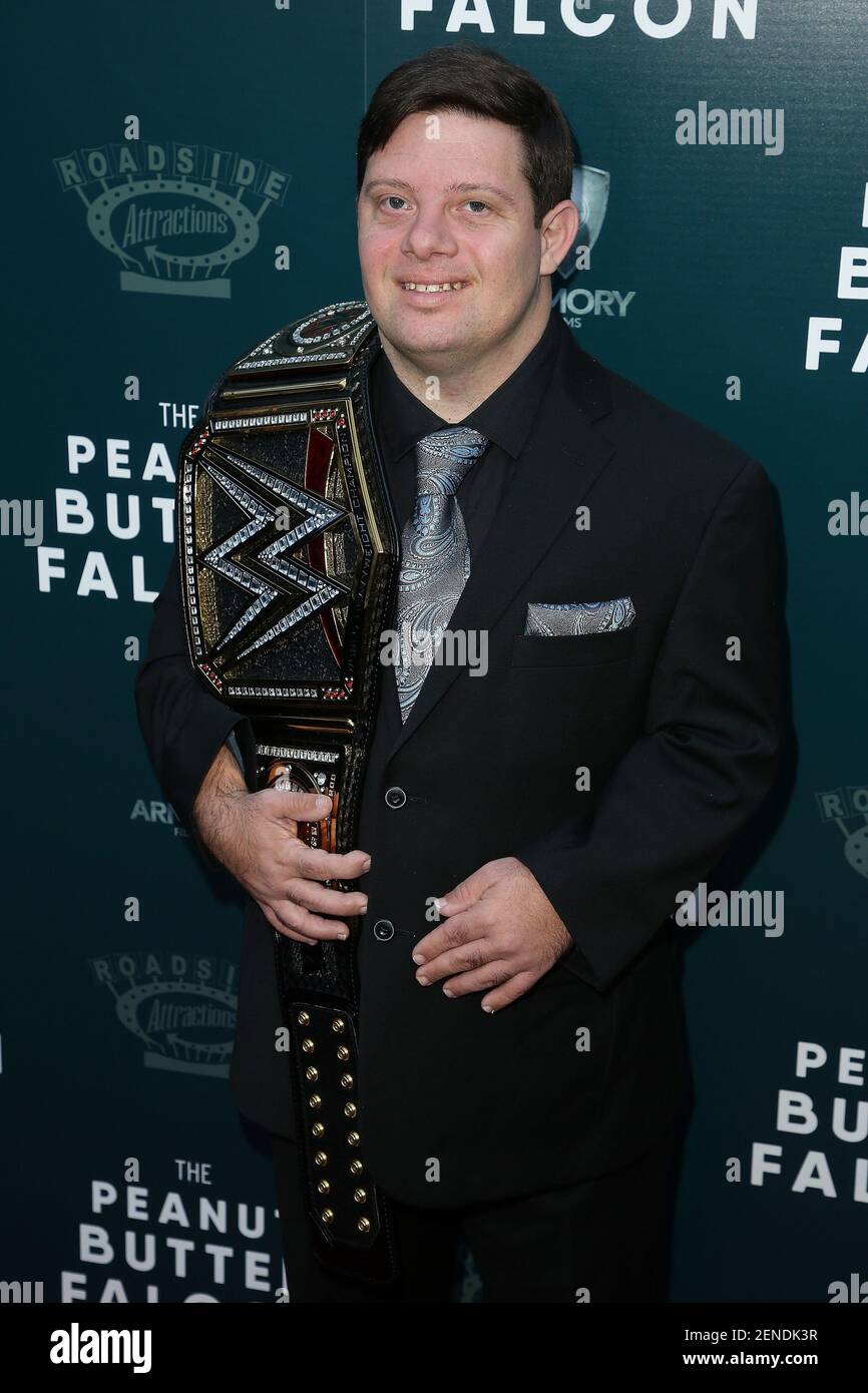 Zack Gottsagen attends the LA Special Screening Of Roadside Attractions ...