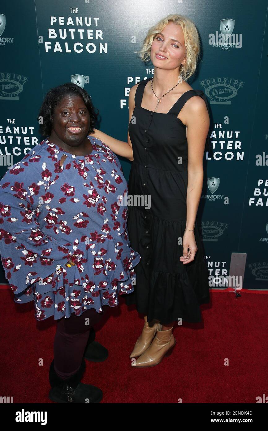 DeOndra Dixon, Amanda Booth attend the LA Special Screening Of Roadside ...