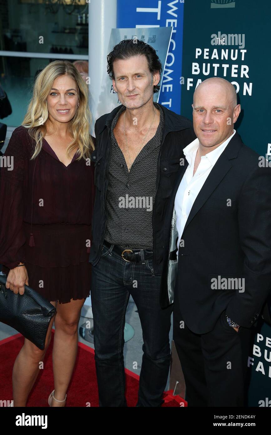 Samantha Lemole, George Griffith, Christopher Lemole attend the LA Special Screening Of Roadside ...