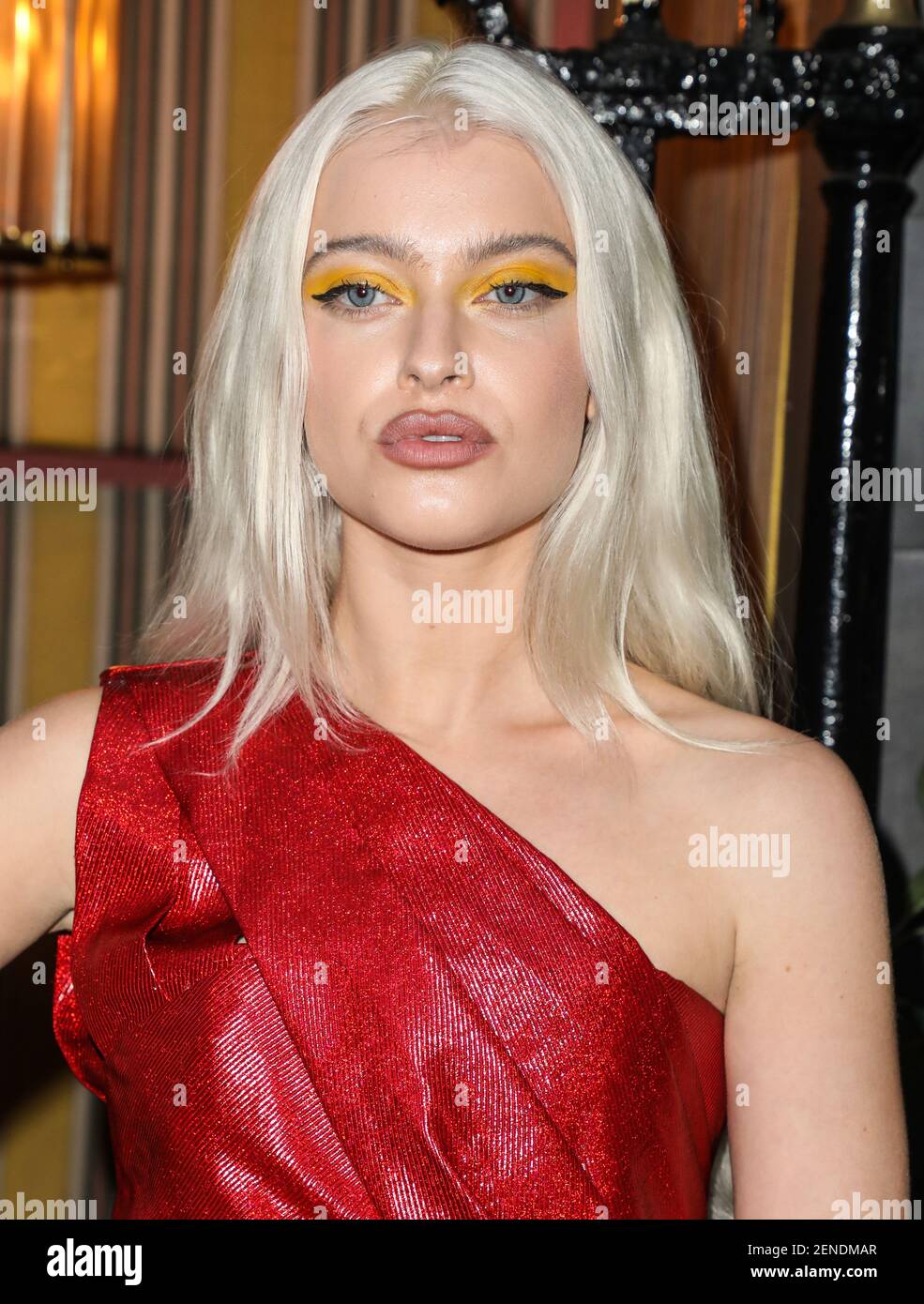 Alice Chater attends a launch party at the Annabel's during a Mabel's ...