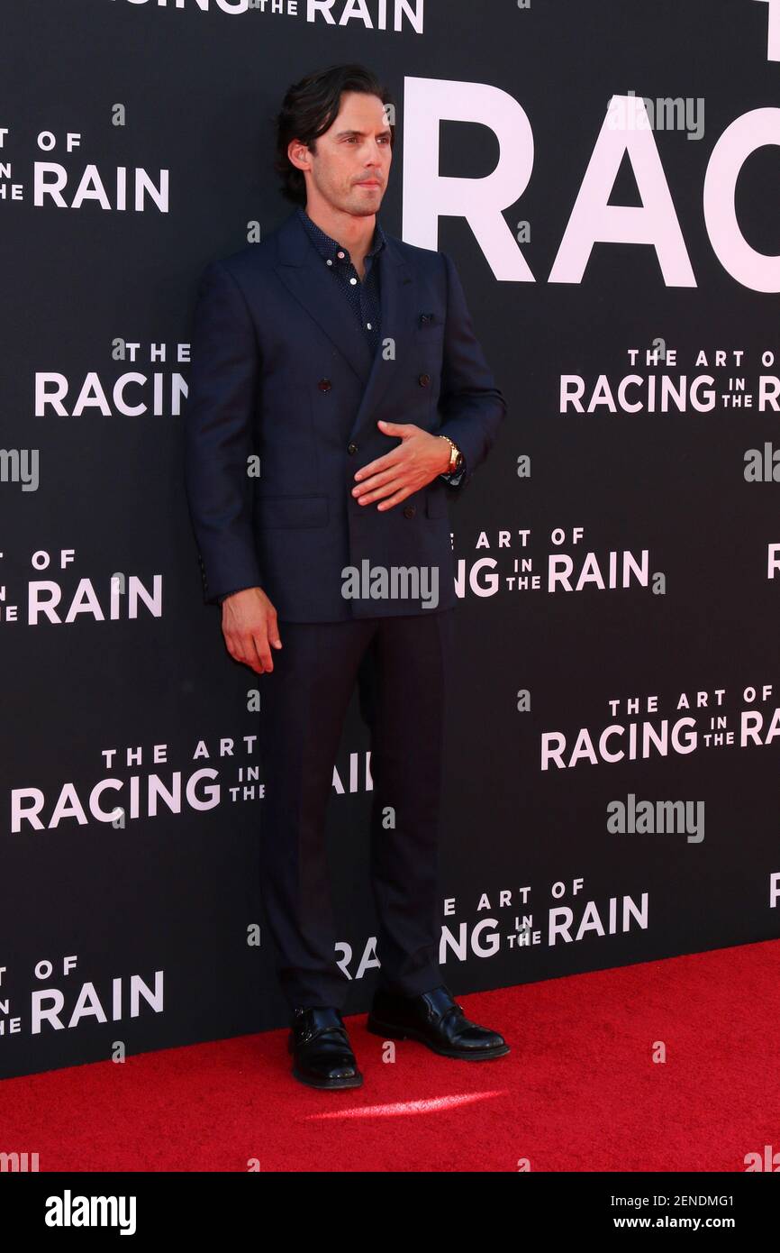 LOS ANGELES - AUG 1: Milo Ventimiglia at the "The Art of Racing in the ...