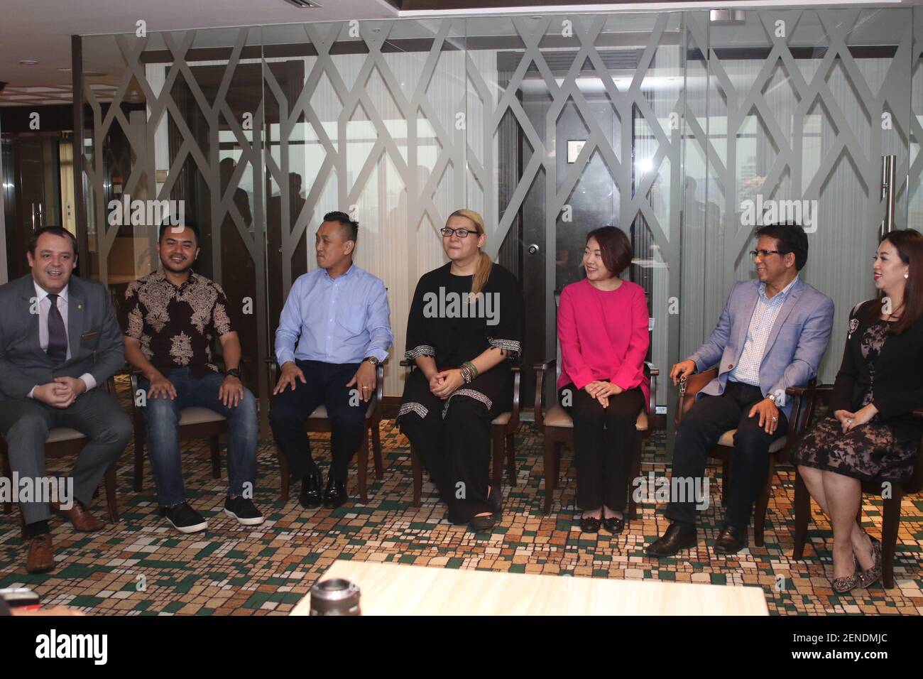 Mr Andrew Law, Encik Ruzz Gahara, Nik Faris Reza Dato Khairi, Dato Syed ...