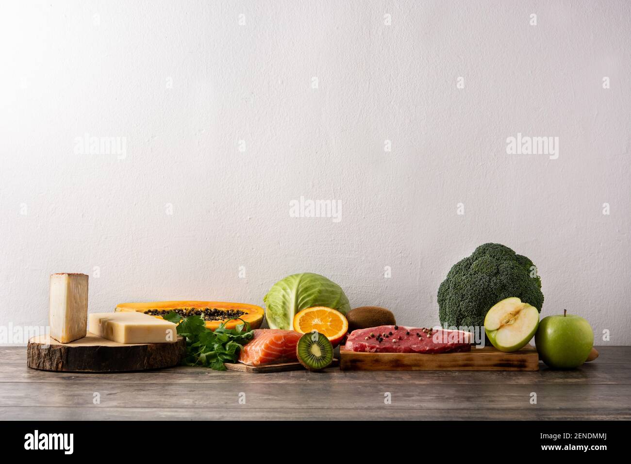 Fruit vegetables meat fish hi-res stock photography and images - Alamy