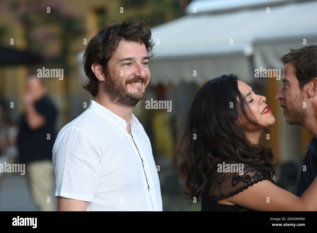 Spanish actor Gorka Otxoa arrives for José Mercé concert at Teatro Real ...