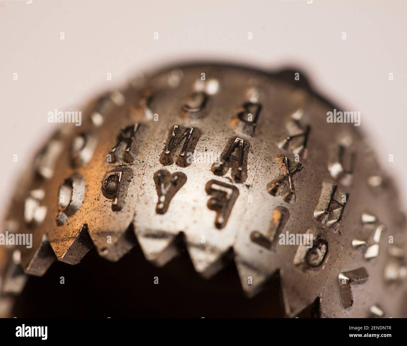 TYPEBALL for a IBM Selectric typewriter Stock Photo - Alamy