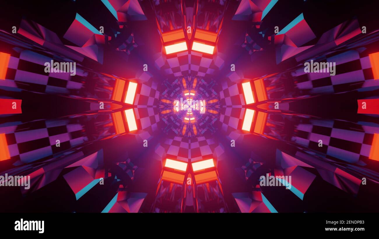 Neon pattern design hi-res stock photography and images - Alamy