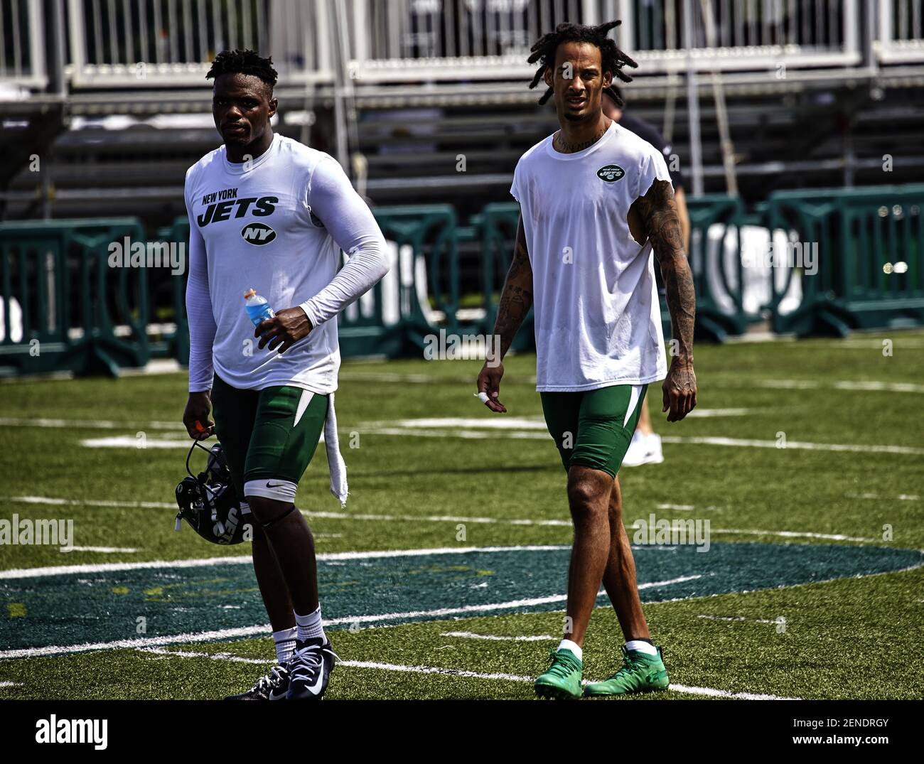 August 2, 2019, Florham Park, New Jersey, USA: New York Jets wide ...