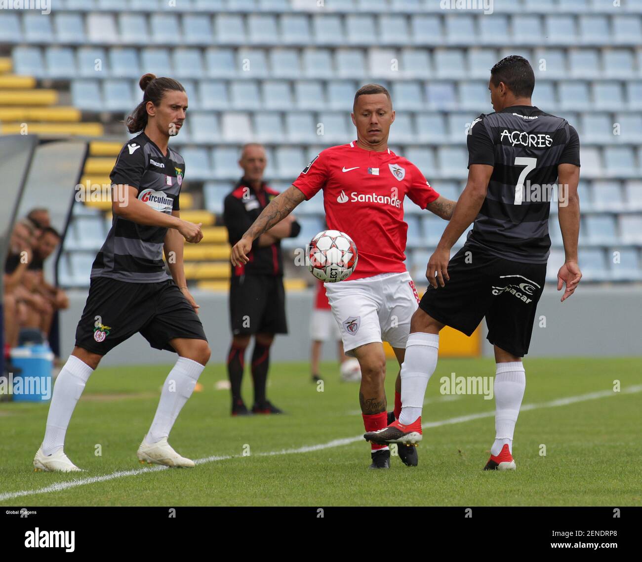 São Miguel, 07/28/2019 - Santa Clara, squad presentation game for the ...