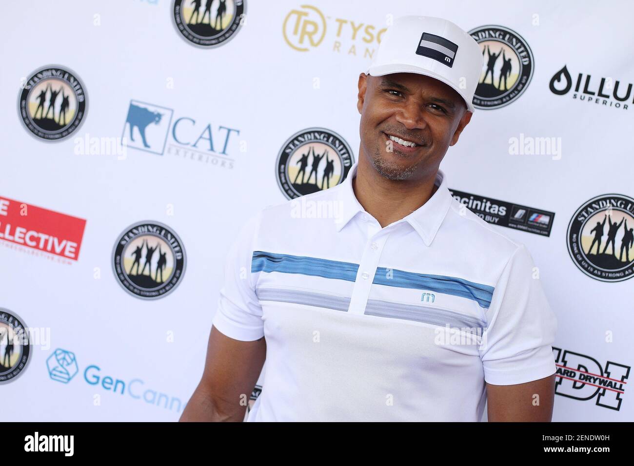 Dondre Whitfield attends the Mike Tyson Celebrity Golf Tournament In ...