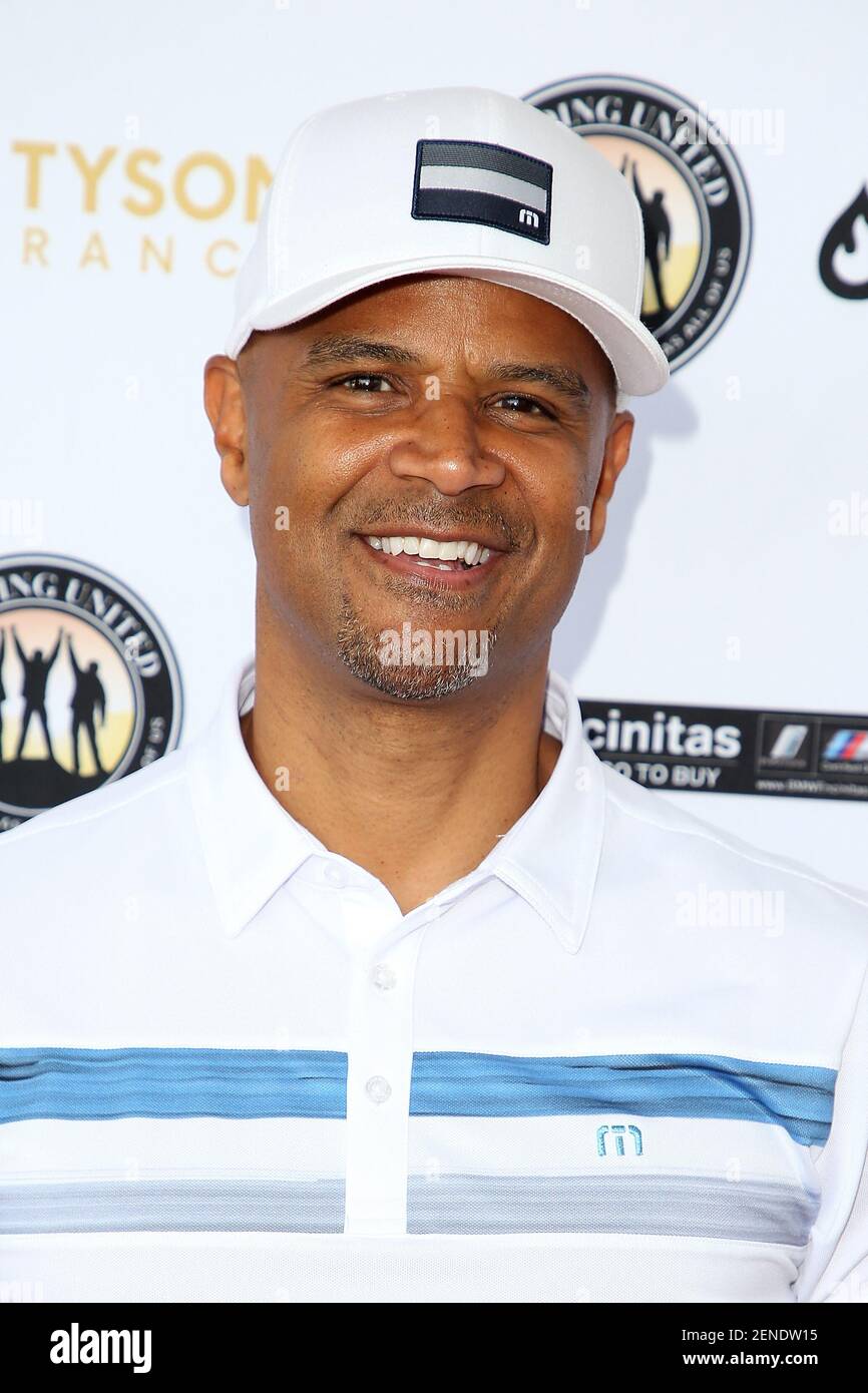 Dondre Whitfield attends the Mike Tyson Celebrity Golf Tournament In ...
