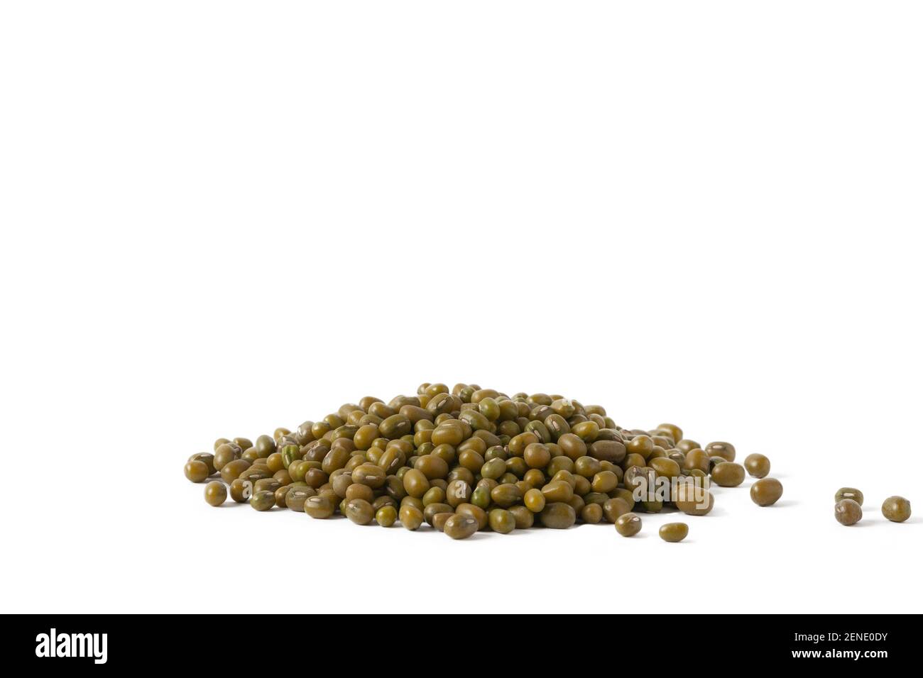 A small slide of green mung beans Stock Photo - Alamy