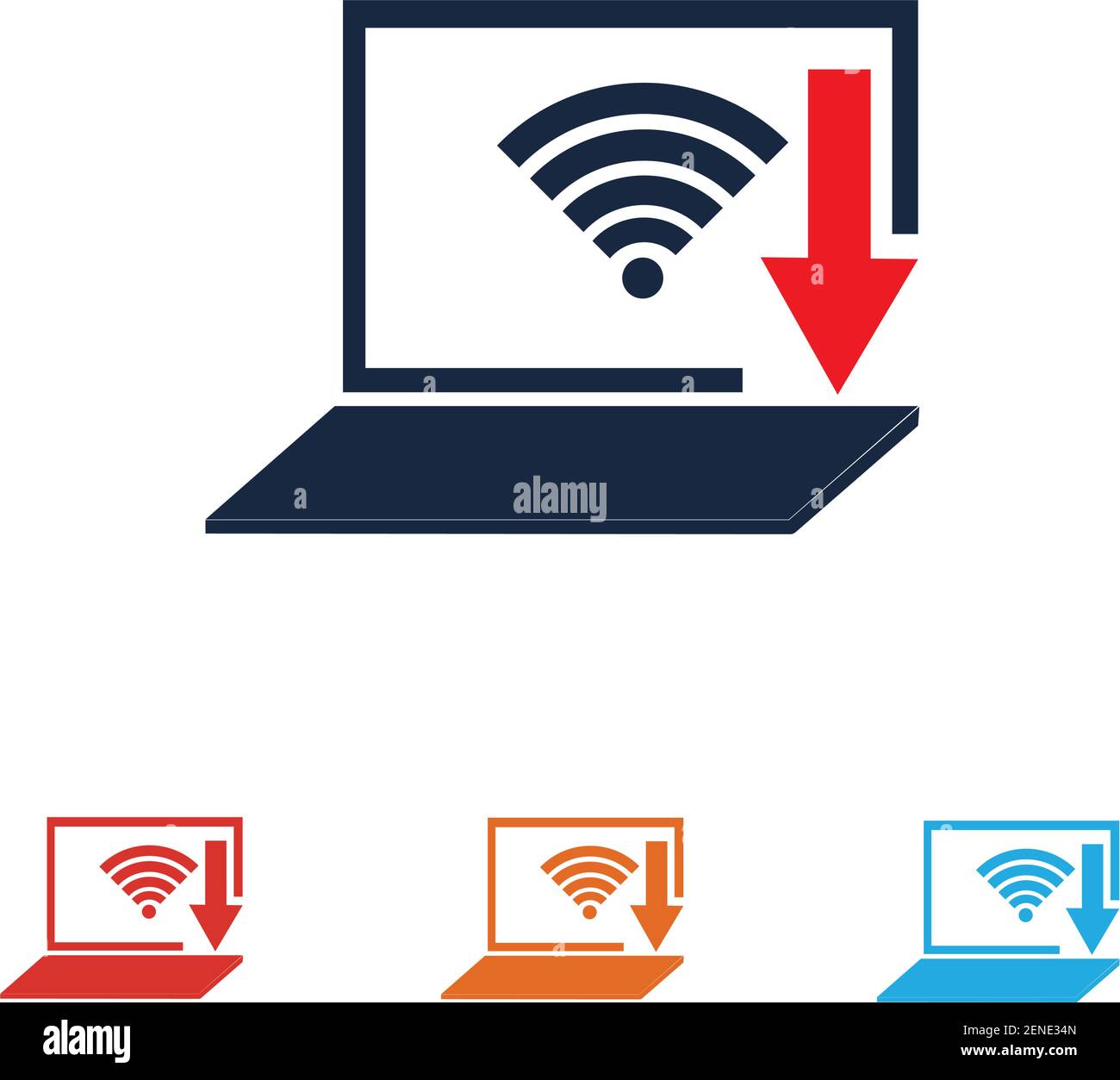 Download icon vector symbol illustration design template Stock Vector ...