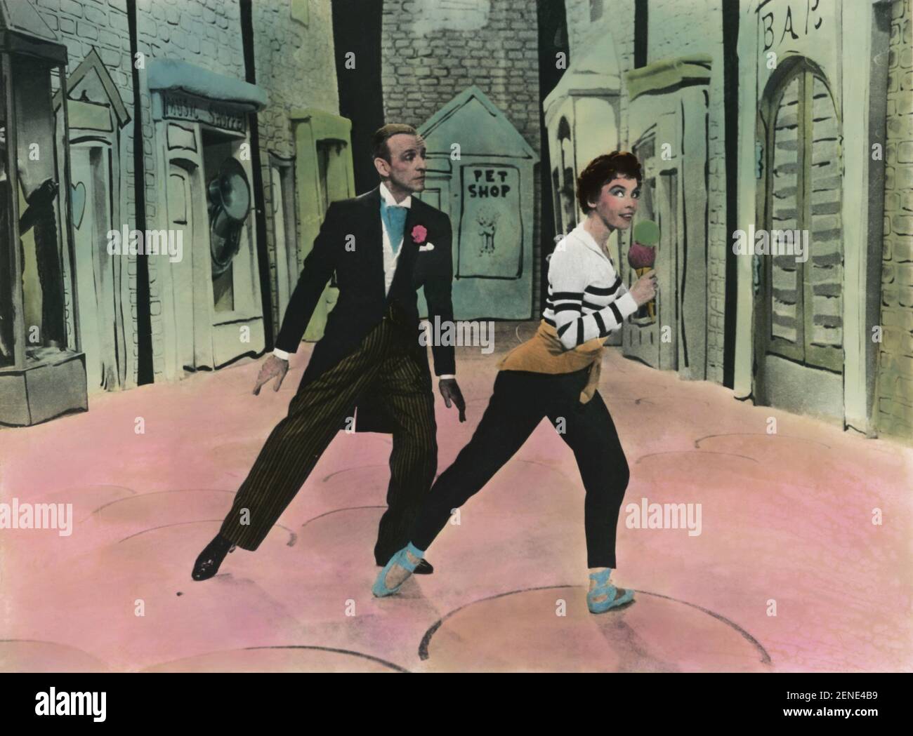 Daddy Long Legs Year : 1955 USA Director : Jean Negulesco Fred Astaire ...