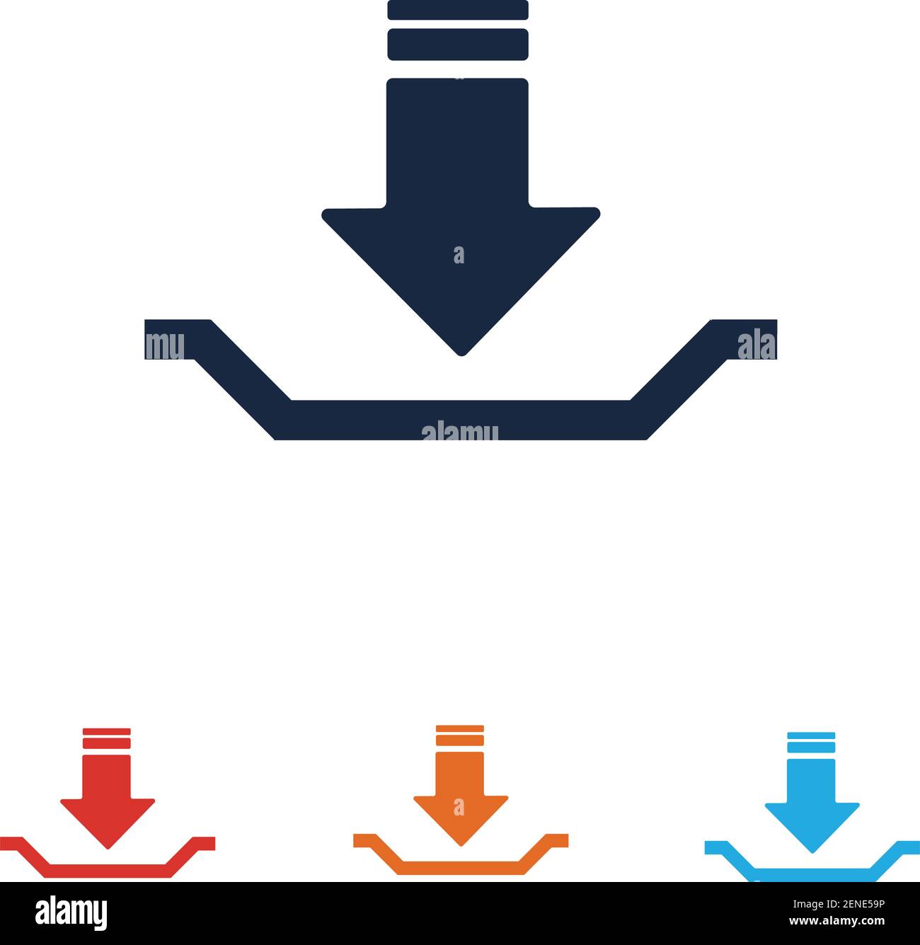 Download icon vector symbol illustration design template Stock Vector ...
