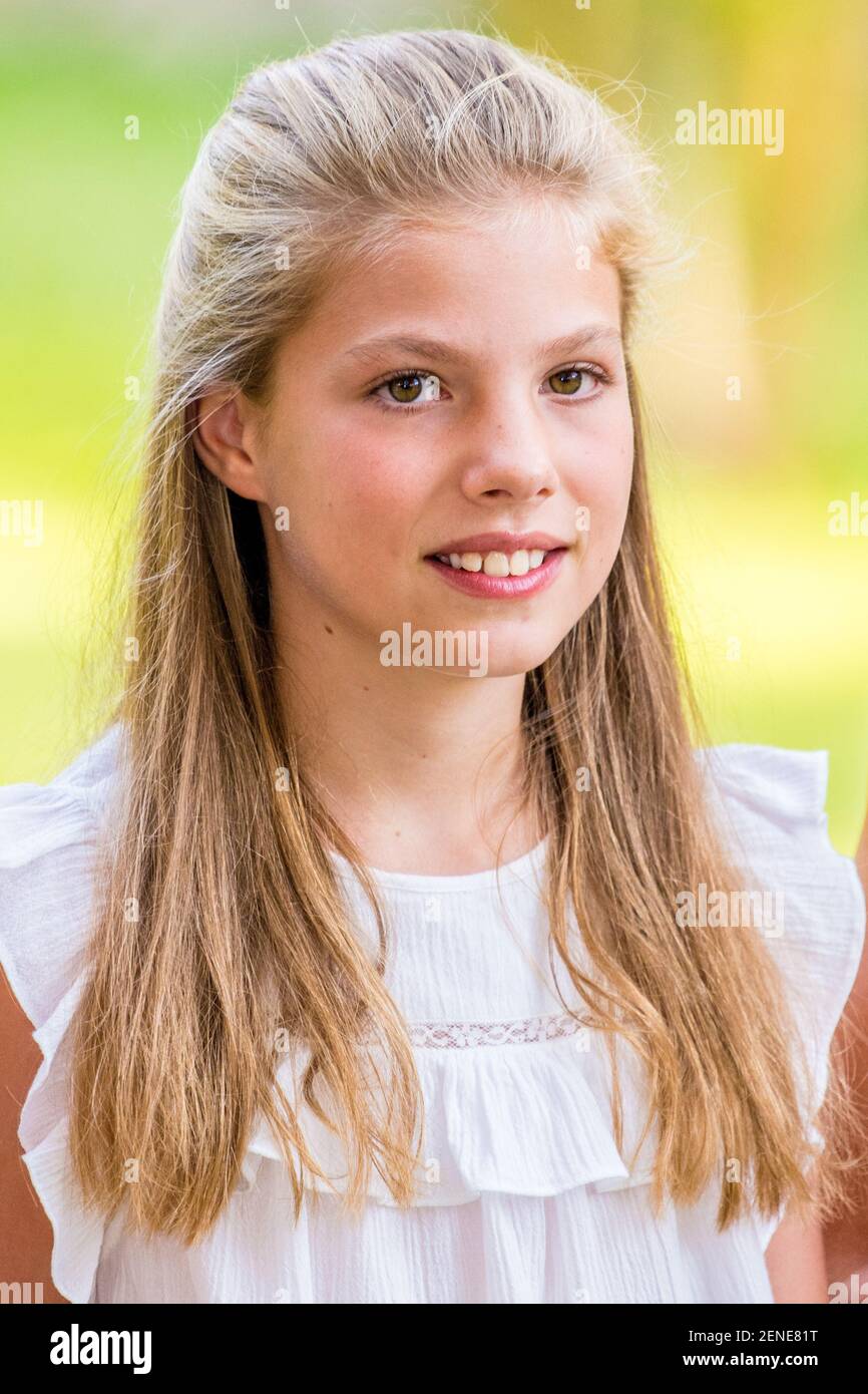 Infanta Sofia, Princess Sofia of Spain during the summer photosession ...