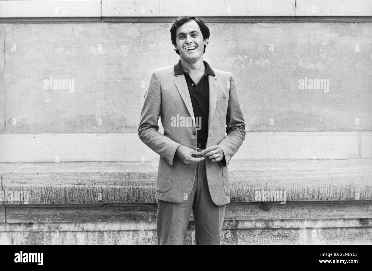 Portrait of French actor Jean-Pierre Bacri circa 1976 Stock Photo - Alamy