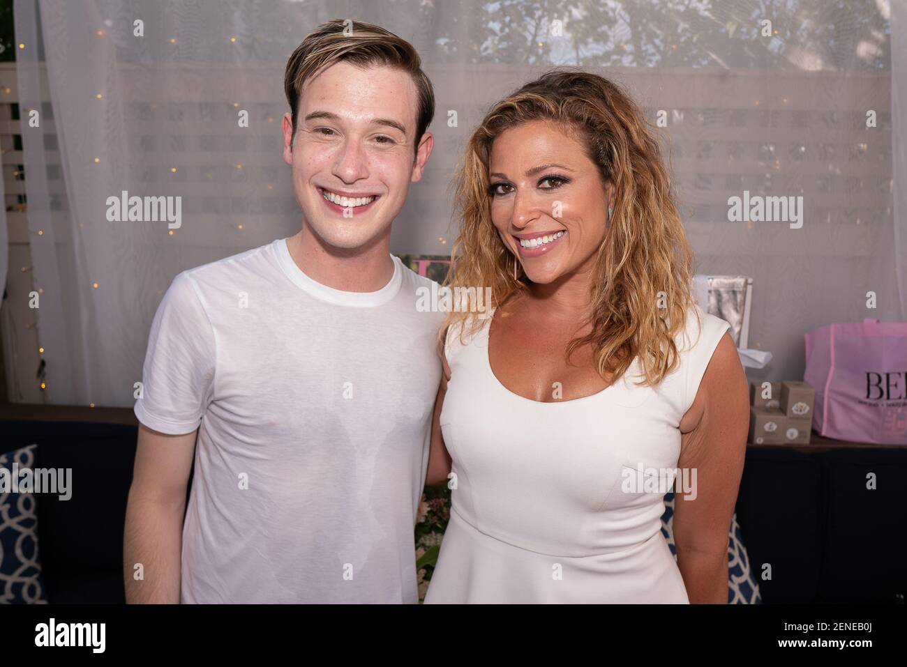 Tyler Henry and Valerie Greenberg attend the Bella Magazine New York ...